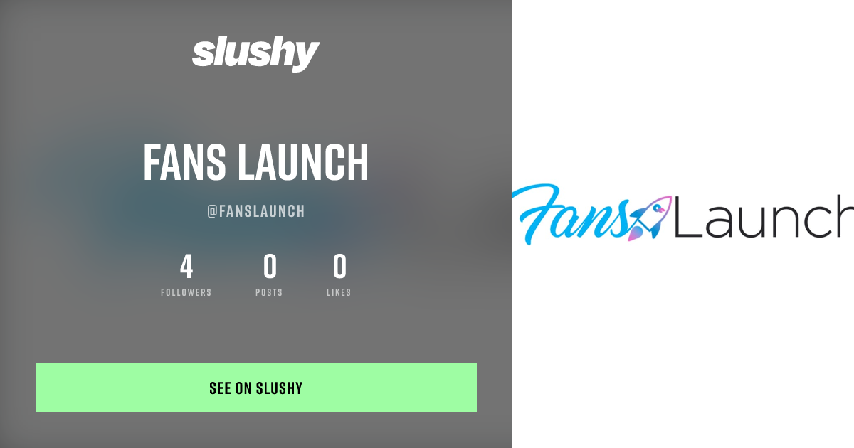 Fans Launch | Chat, Call & Explore on Slushy